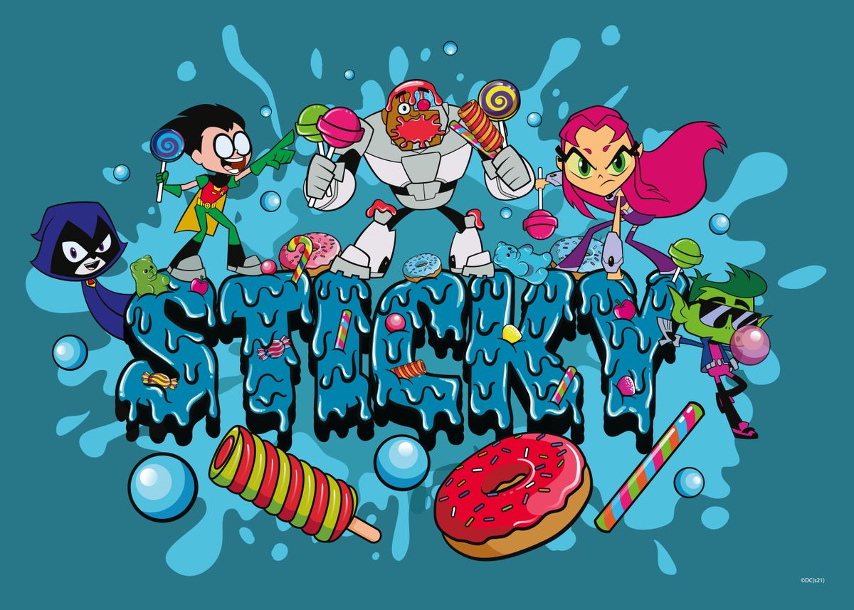 'Sticky' Poster by DC Comics | Displate