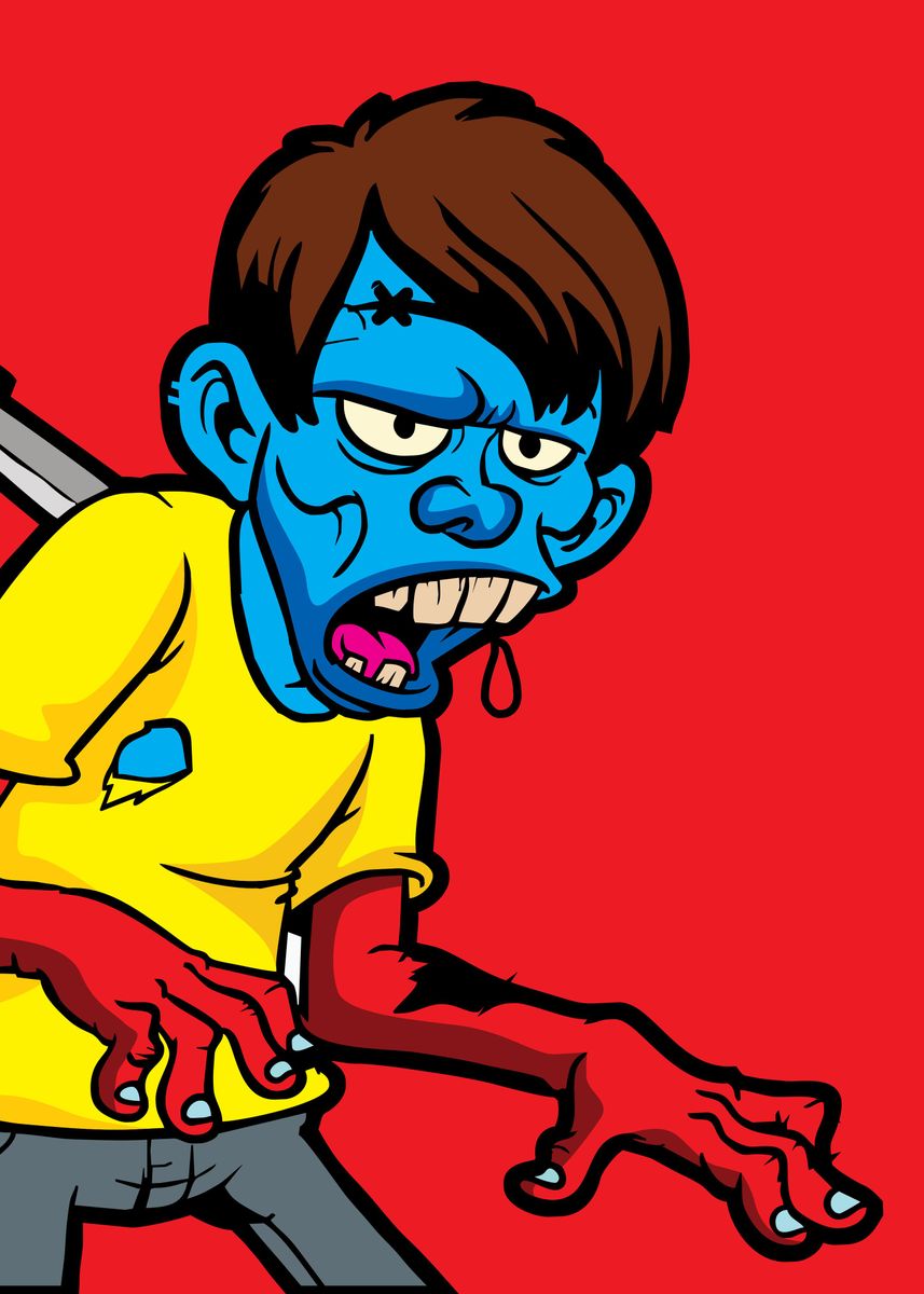 'Idiot' Poster by Design Droplet | Displate