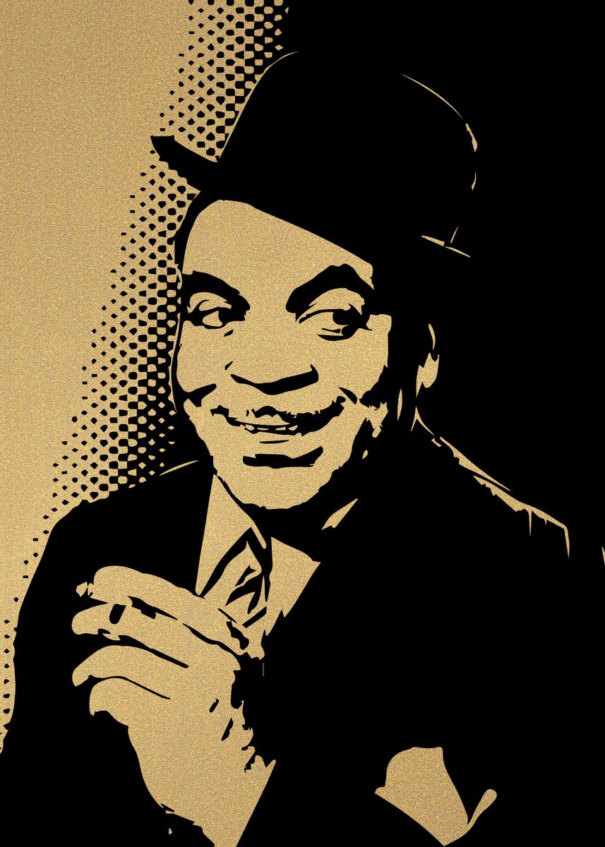 'Fats Waller' Poster, picture, metal print, paint by Petra Rommelfanger ...