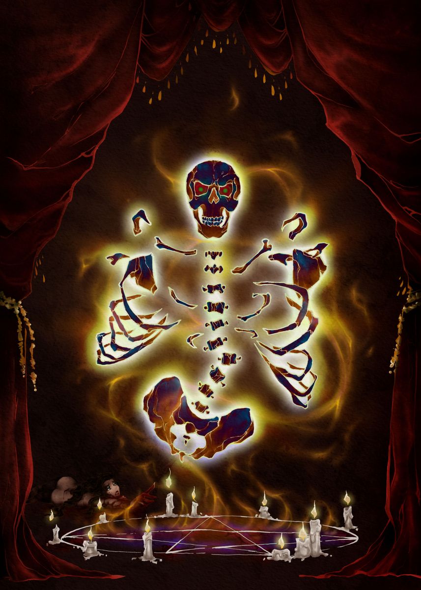 'Dark Conjuring ' Poster by Paow Her | Displate