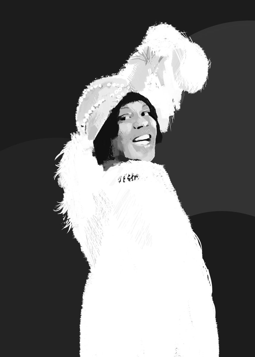 'Bessie Smith Jazz Singer' Poster, picture, metal print, paint by Vanir ...