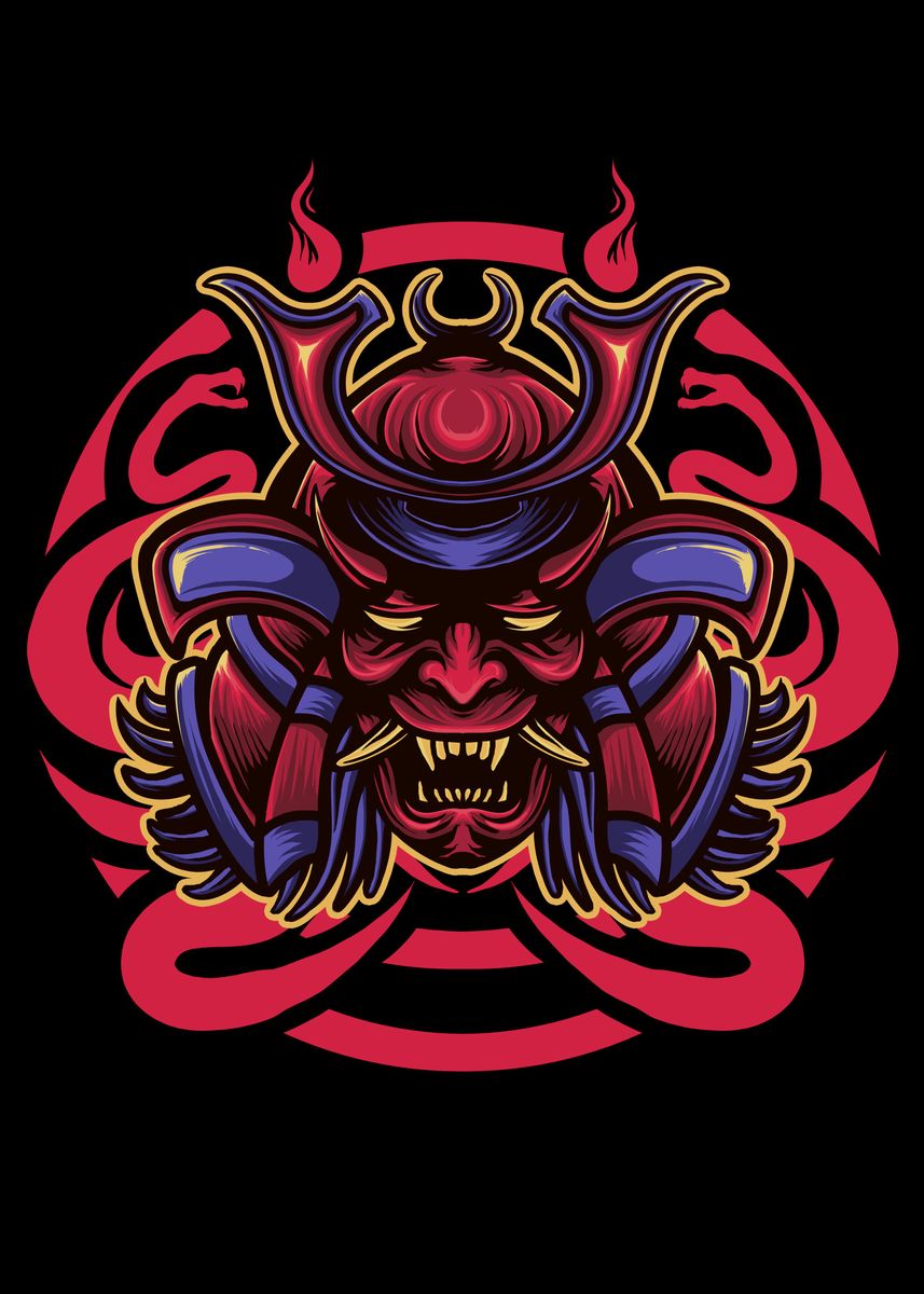 'Samurai Clan' Poster by richoirvansyah artwork | Displate