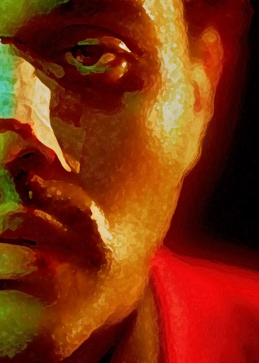 'Blinding Lights' Poster, picture, metal print, paint by Adrian Onea ...