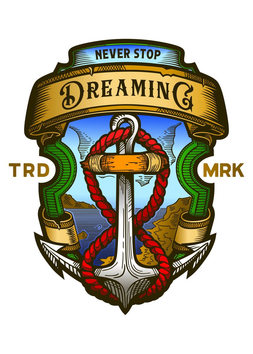 'Steadfast' Poster, picture, metal print, paint by TerpeneTom | Displate