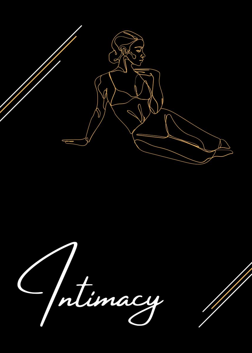 'Intimacy' Poster by CP Metal Posters | Displate