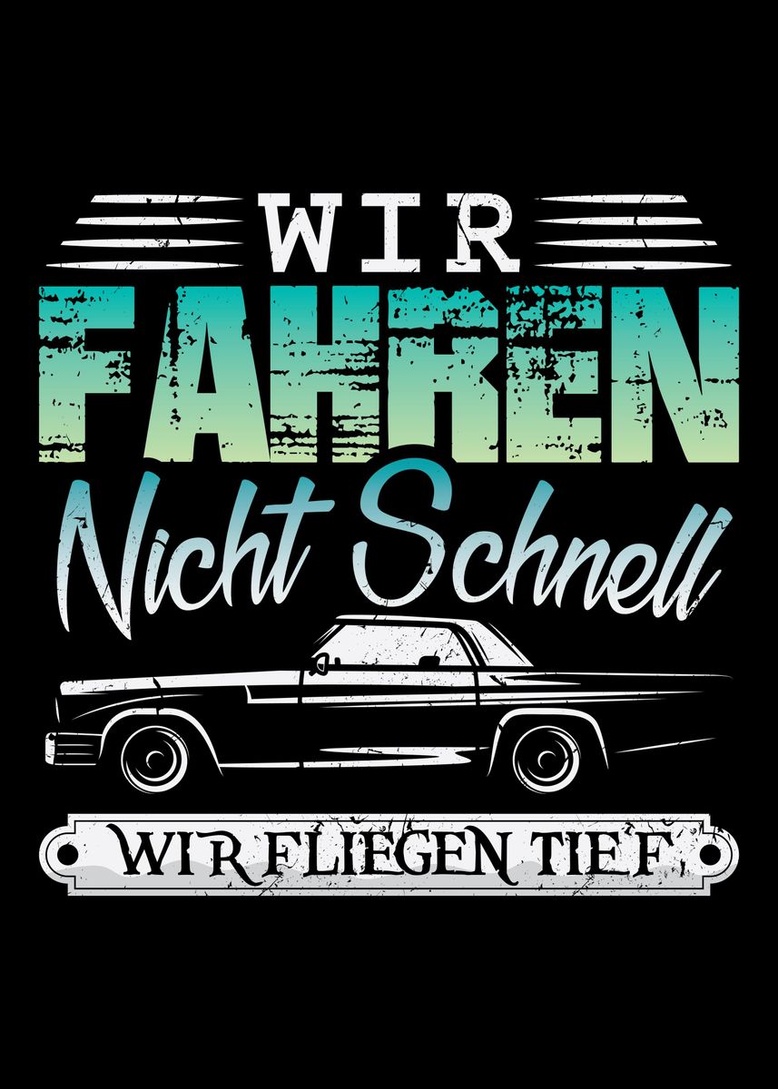 'Auto Tuner Tuning Car' Poster, picture, metal print, paint by ...