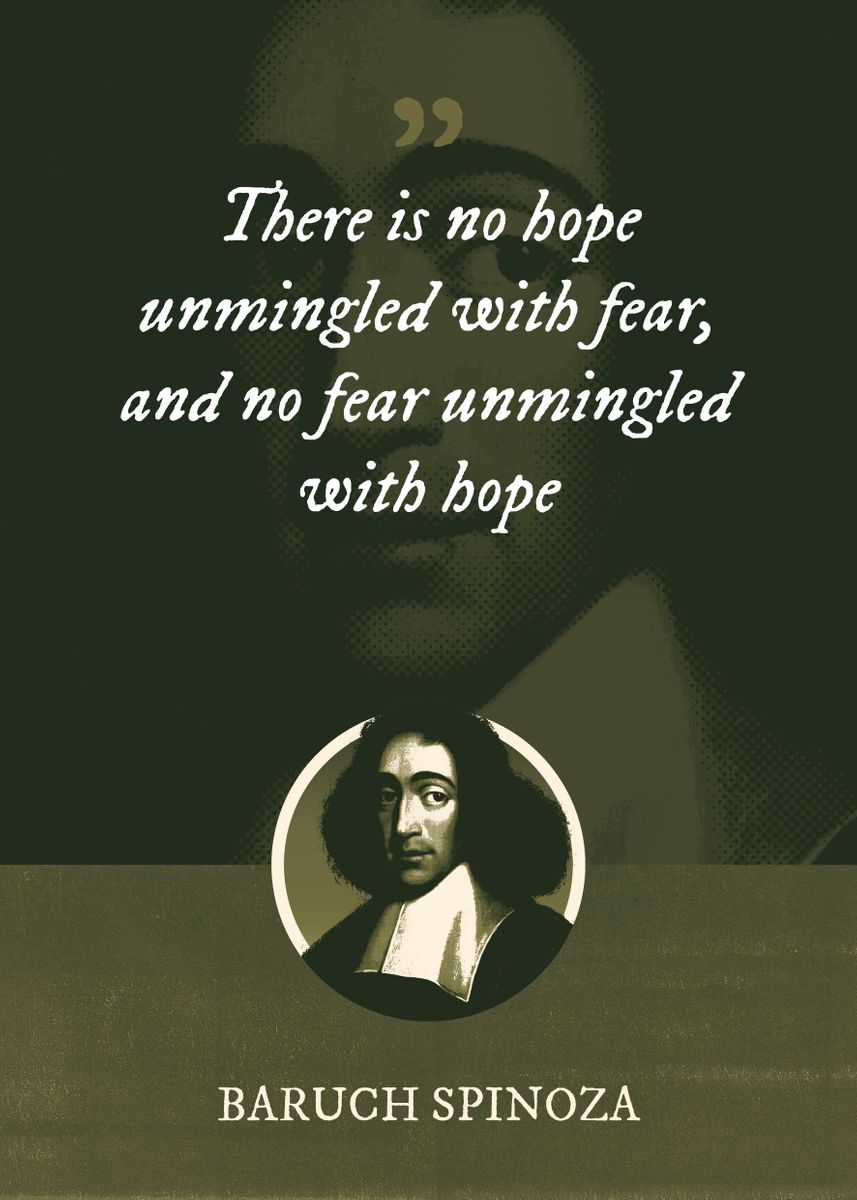 'There is no hope unmingled' Poster, picture, metal print, paint by ...