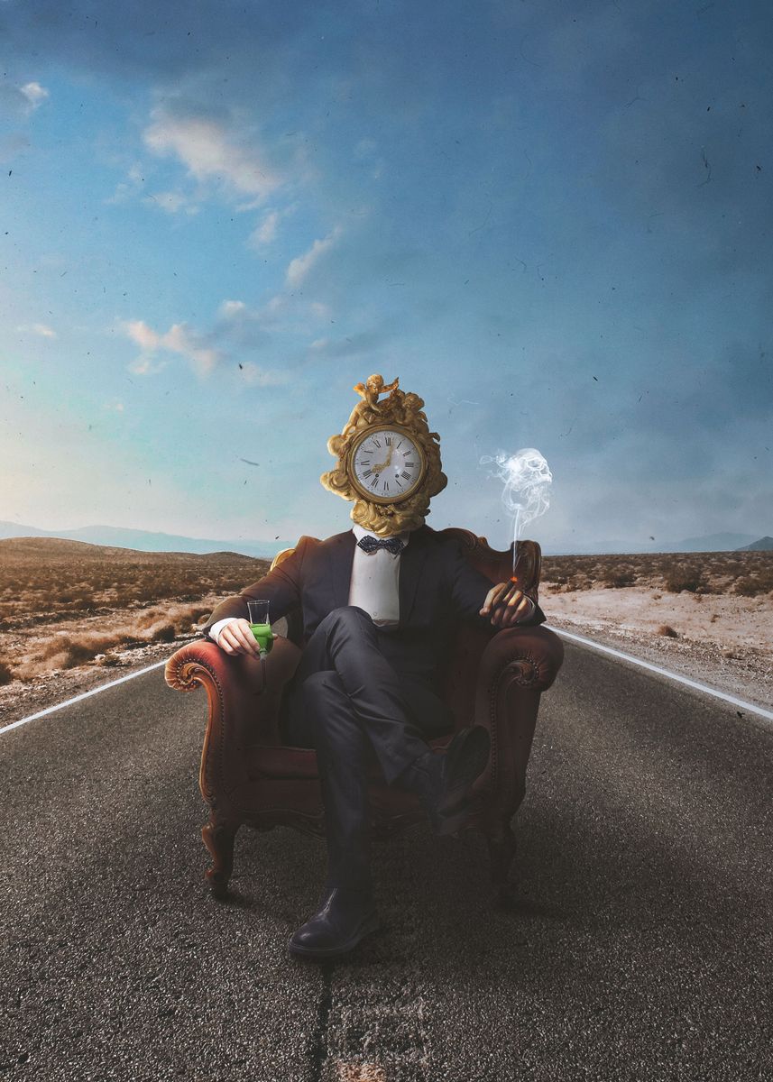 'Timeless' Poster, picture, metal print, paint by Visual Monk | Displate