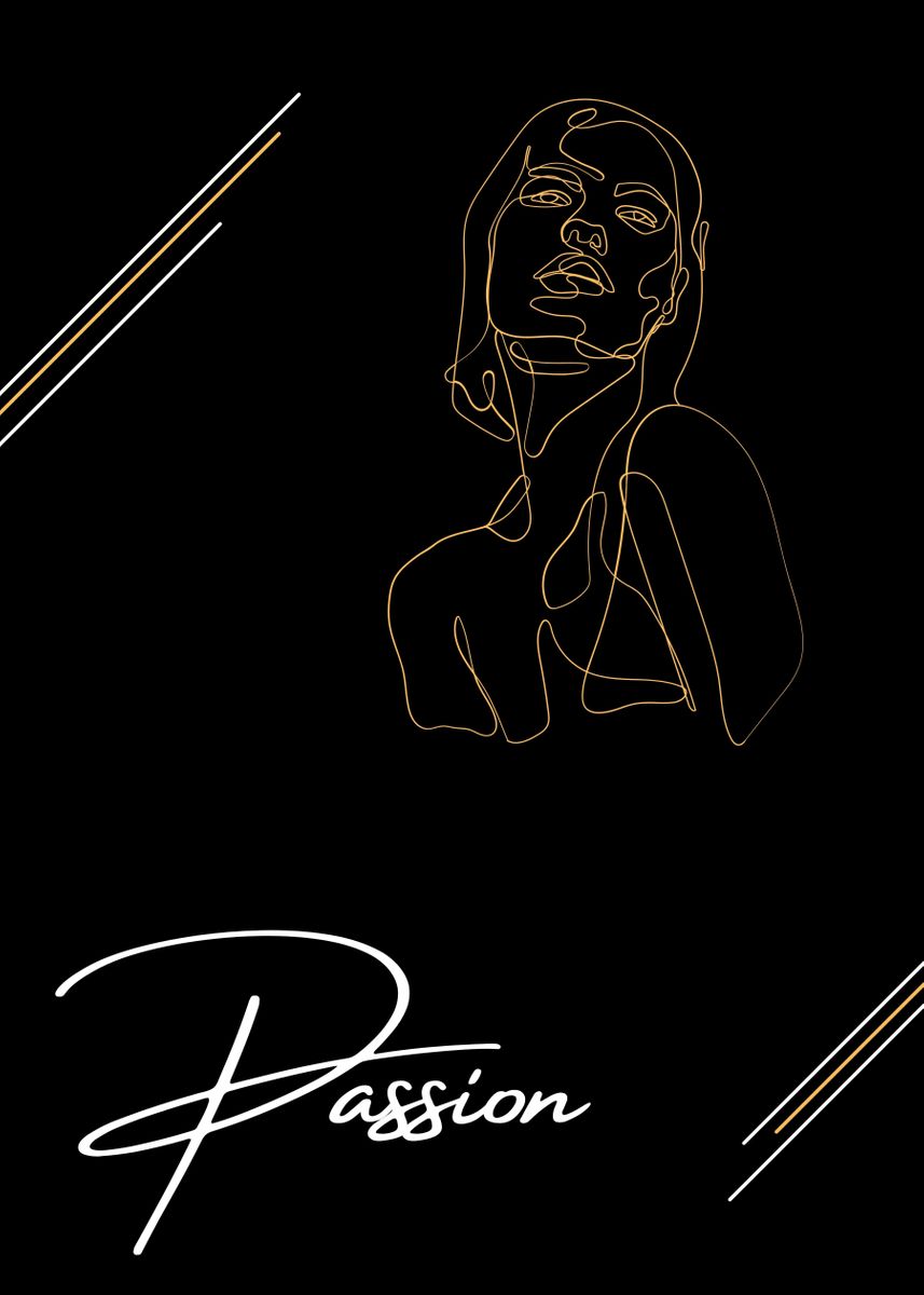 'Passion' Poster, picture, metal print, paint by CP Metal Posters ...