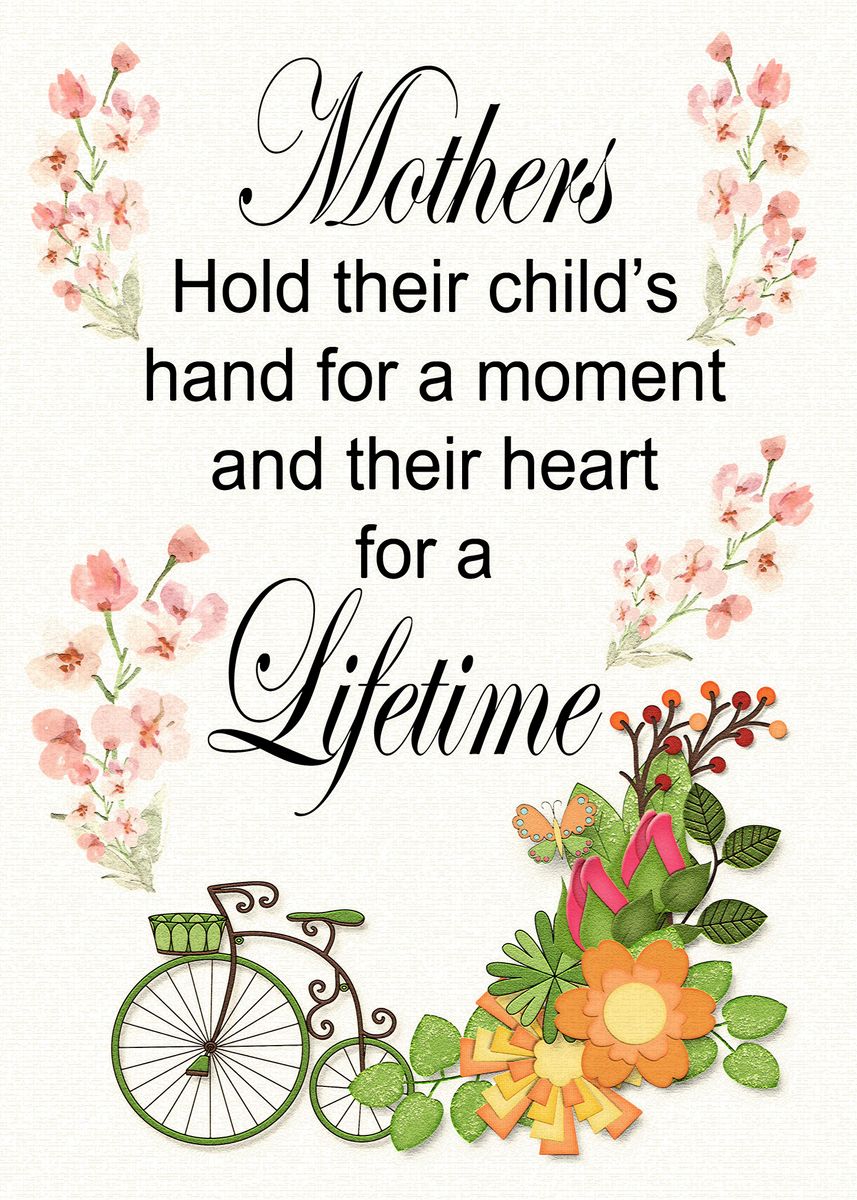 'Love for Mom' Poster, picture, metal print, paint by ANDRE MCKAY ...