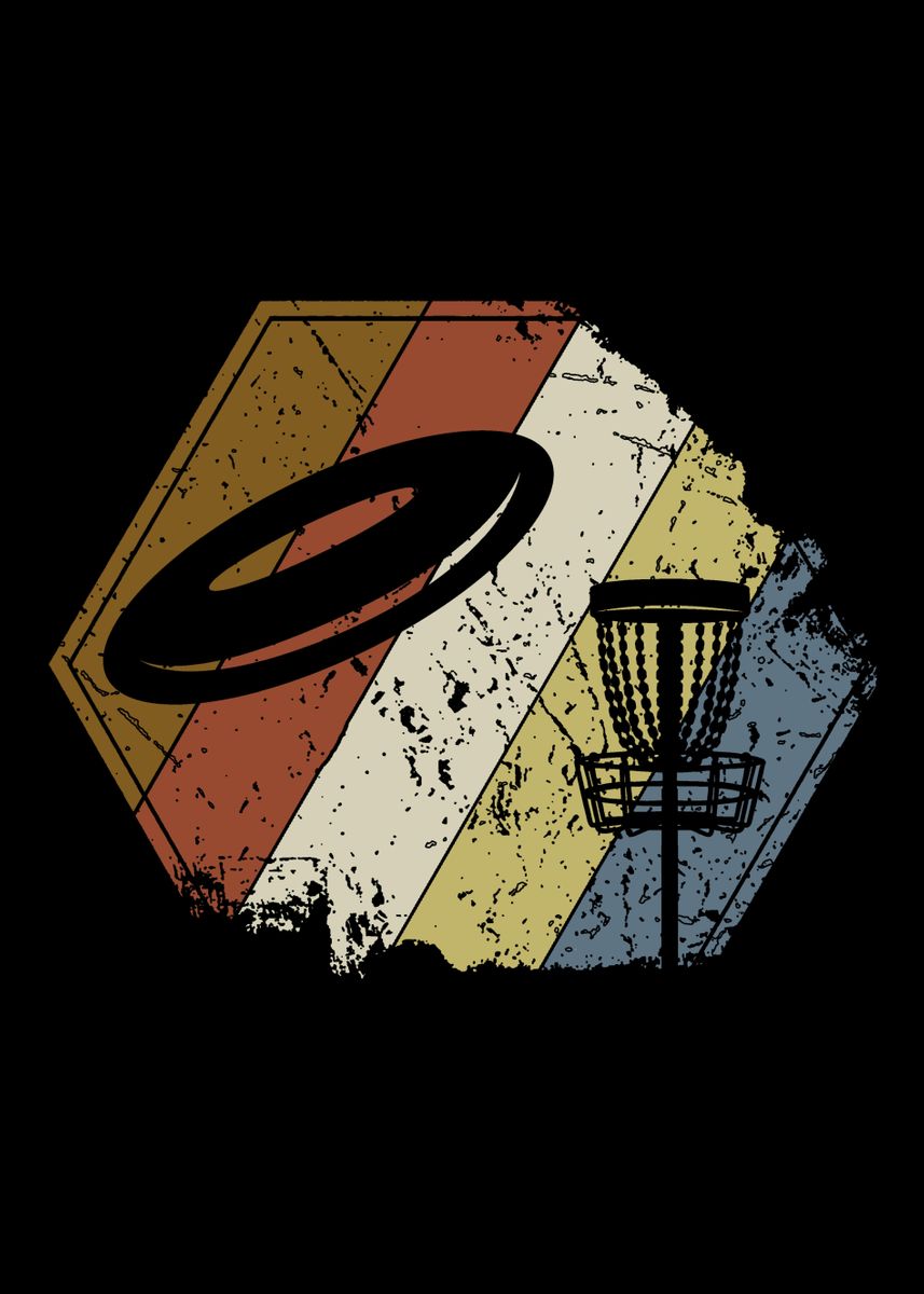 'Disc Golf' Poster by Shiva121 | Displate