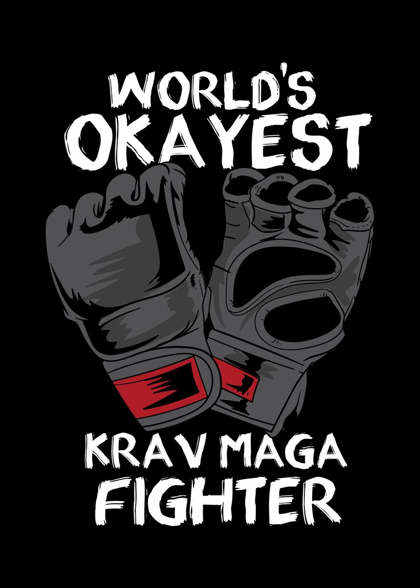 'Krav Maga Fighter' Poster by EDventures | Displate
