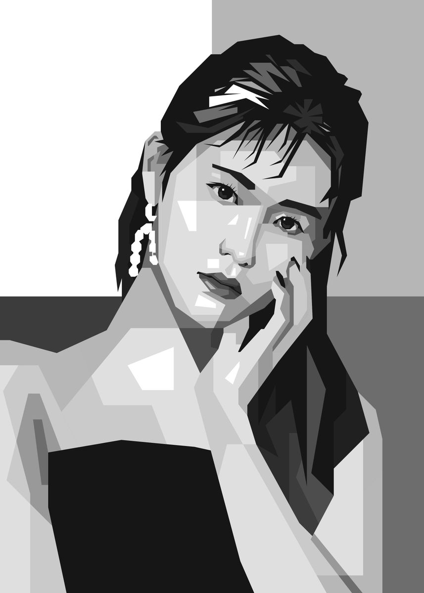 'MIYEON G IDLE' Poster, picture, metal print, paint by Rochefort | Displate