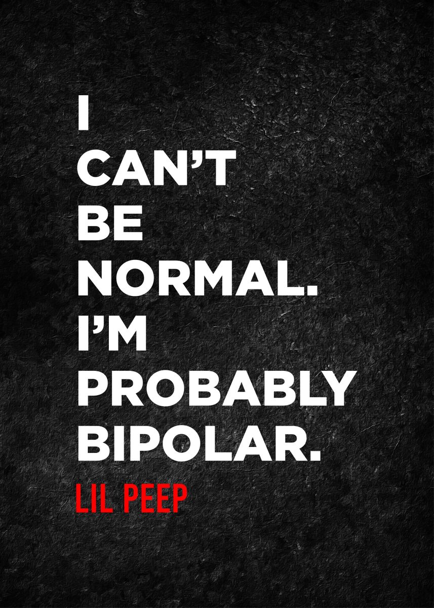 'lil pep quote' Poster by Bestselling Music Posters | Displate