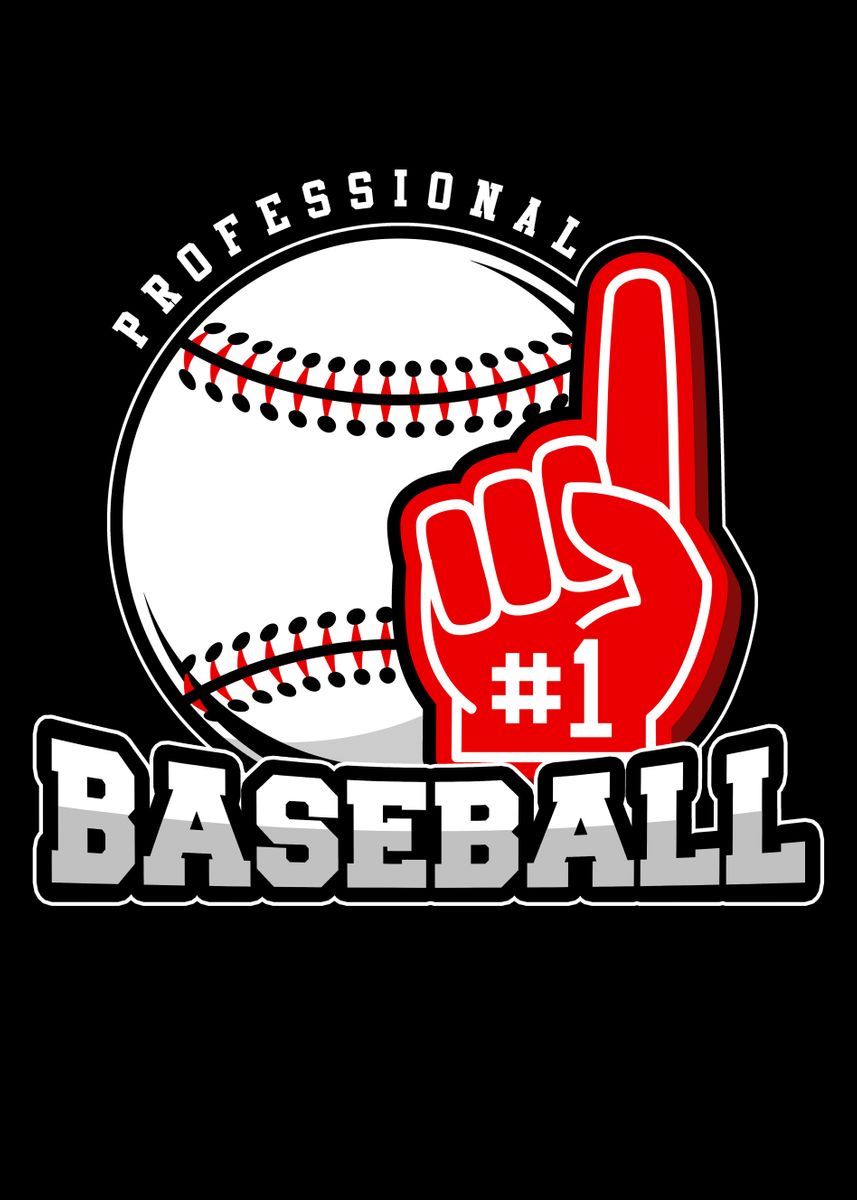 'Baseball Baseball Bat' Poster, picture, metal print, paint by ...