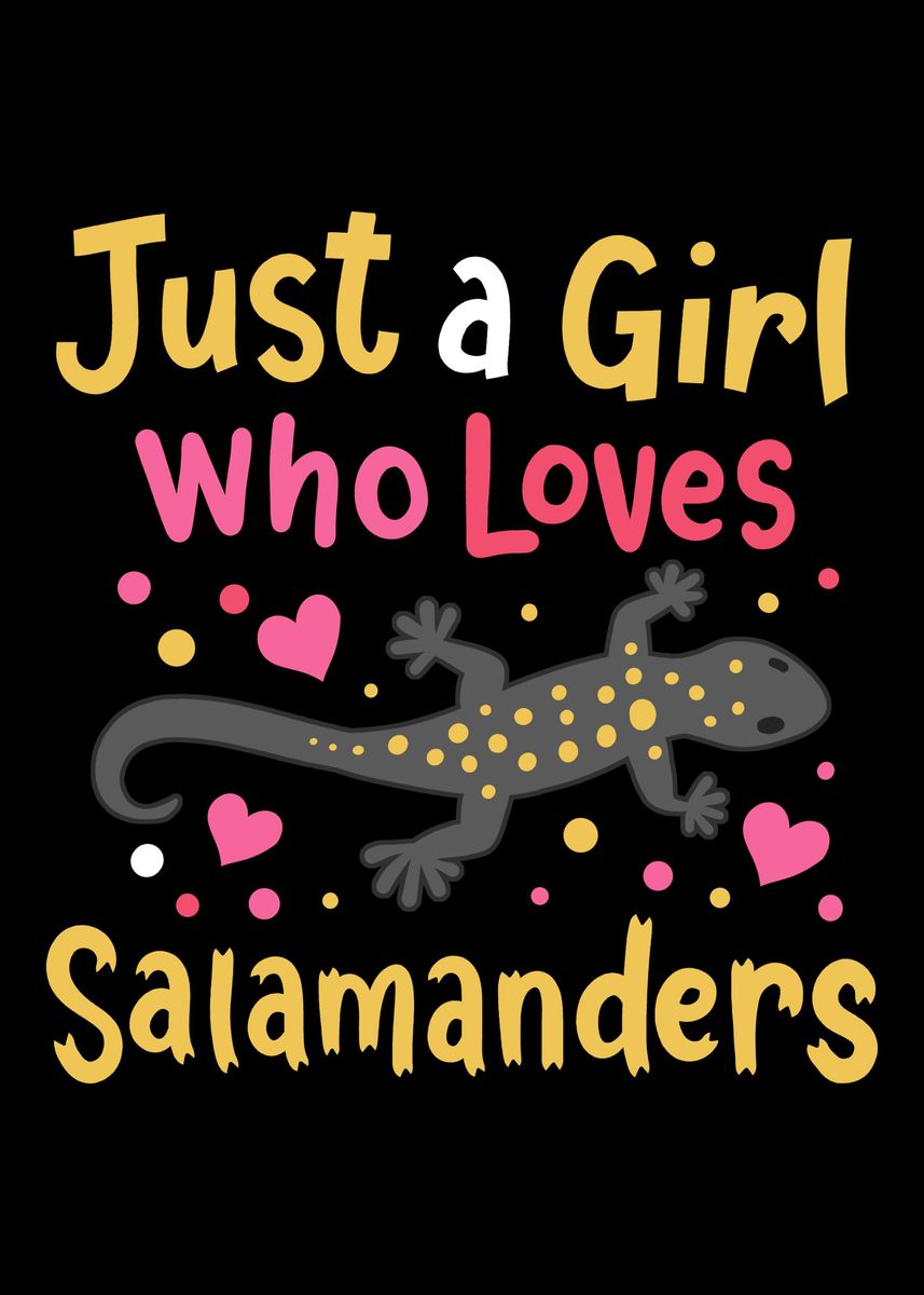 'Salamanders Salamander Lov' Poster by BLVCKPLATE | Displate