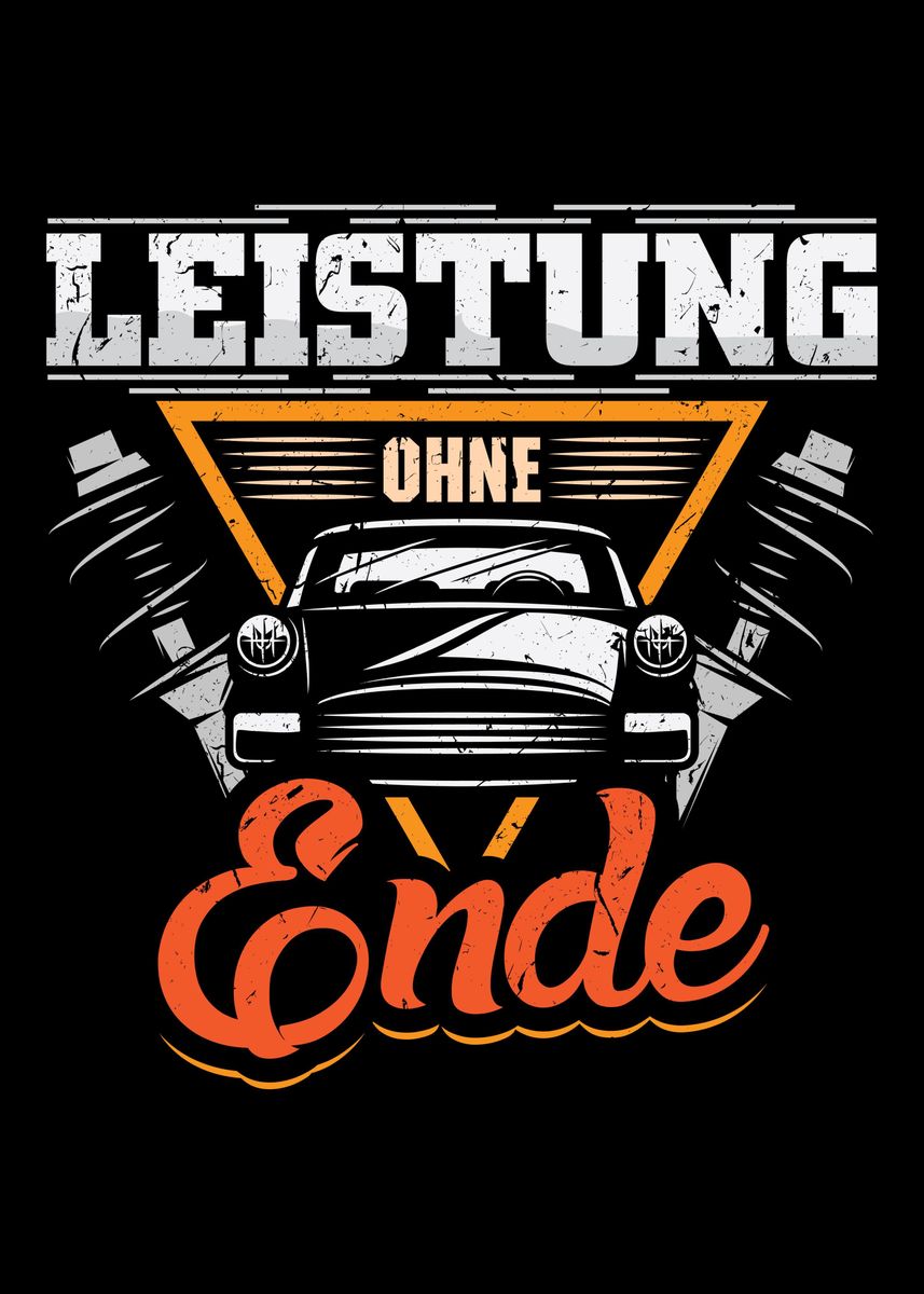 'Auto Tuner Tuning Car' Poster by Sebastian Wünsche | Displate