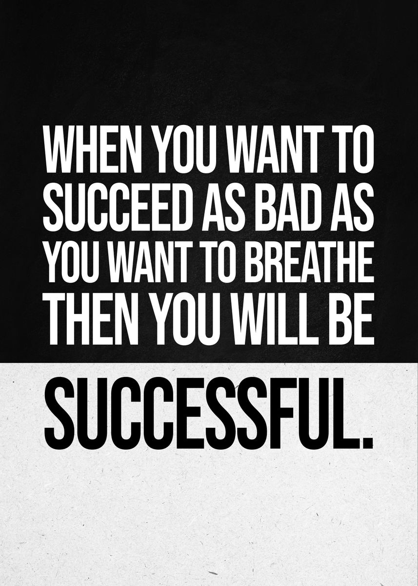 'Successful' Poster by Conceptual Photography | Displate