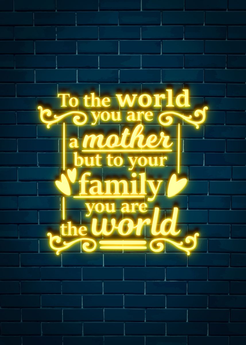 'Mom' Poster by Pete A Bryant | Displate