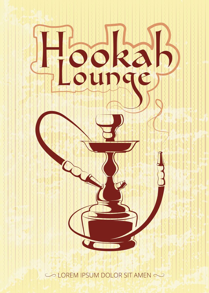'Hookah Lounge' Poster, picture, metal print, paint by Motivation ...