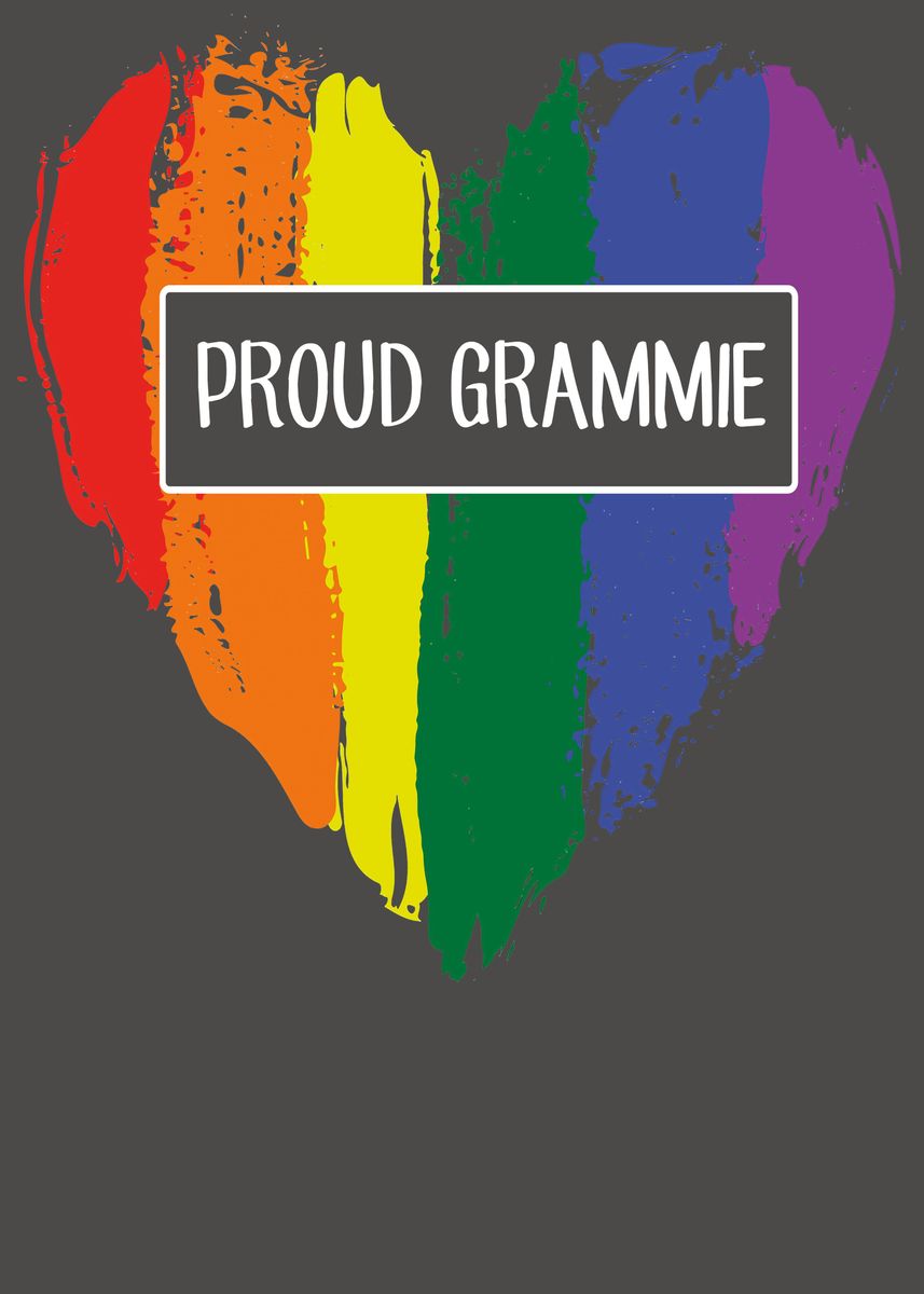 'proud gramme' Poster, picture, metal print, paint by yvon | Displate