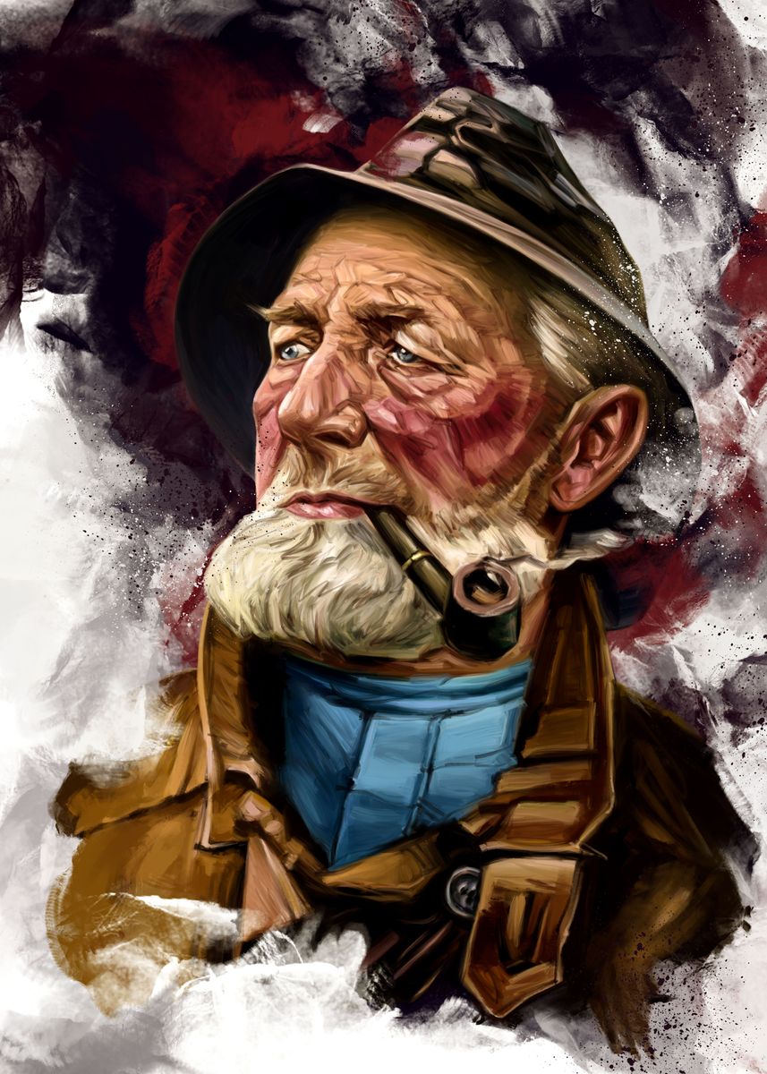 'The Fisherman' Poster, picture, metal print, paint by Dmitry Belov ...