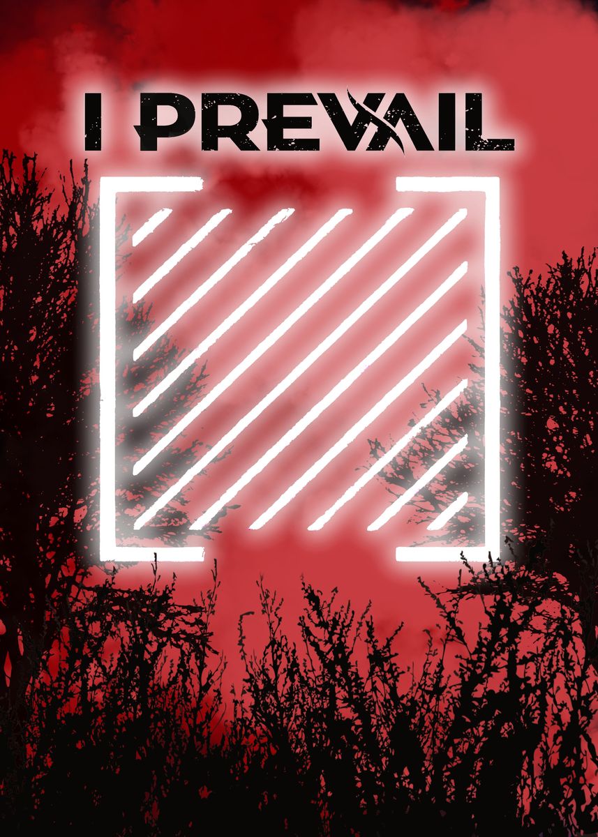'I Prevail ' Poster, picture, metal print, paint by gembul | Displate