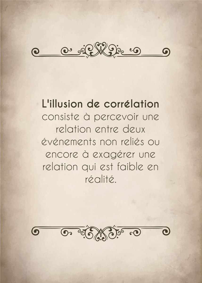 'Illusion de correlation' Poster, picture, metal print, paint by Yoril ...