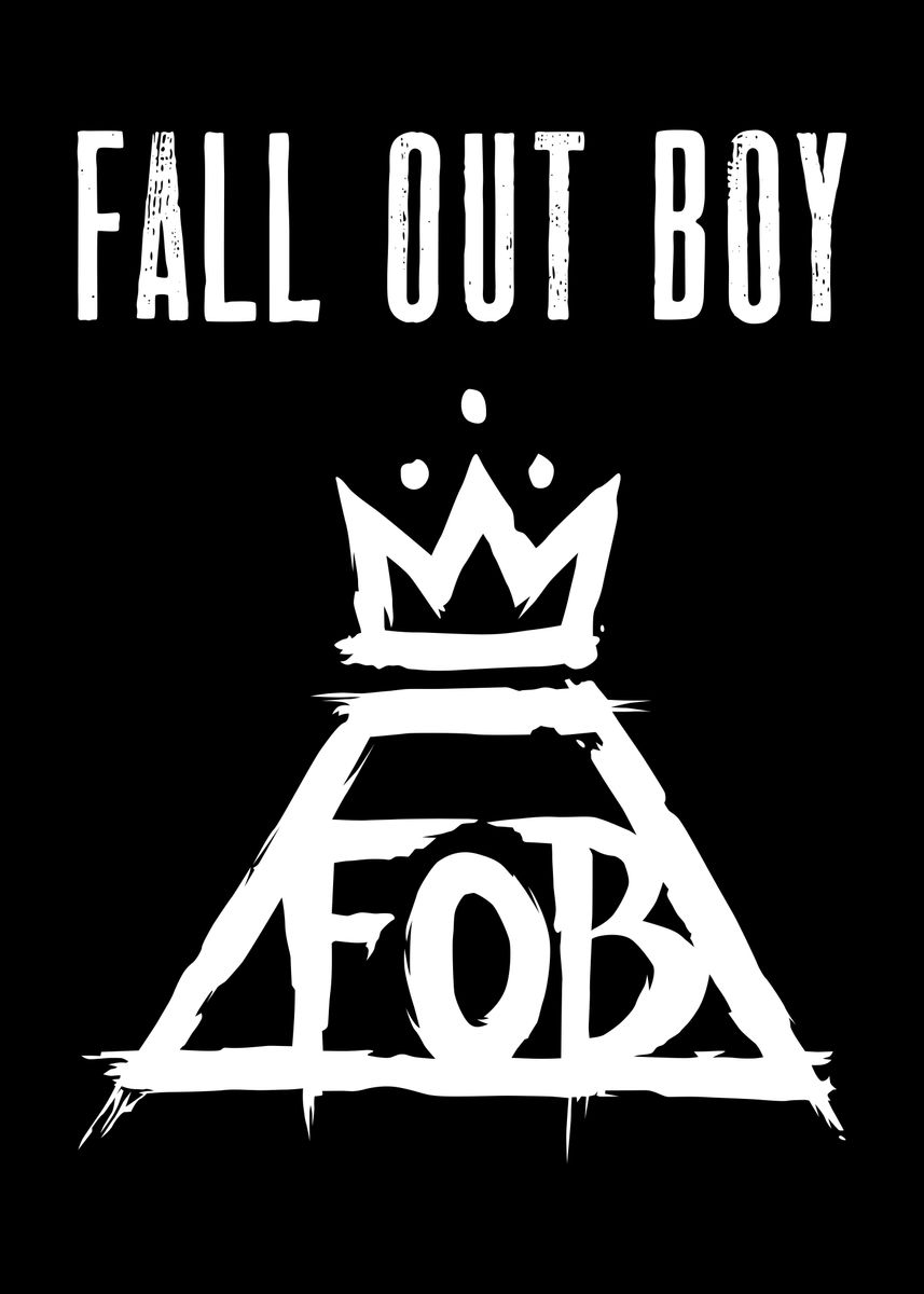 'Fall Out Boy' Poster, picture, metal print, paint by supergaff | Displate