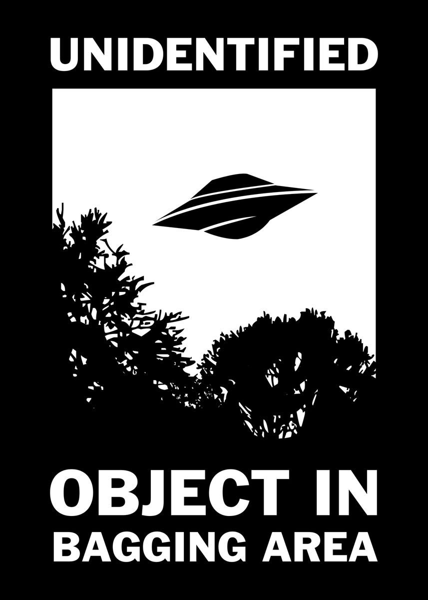 'Unidentified Object' Poster by Yipptee | Displate