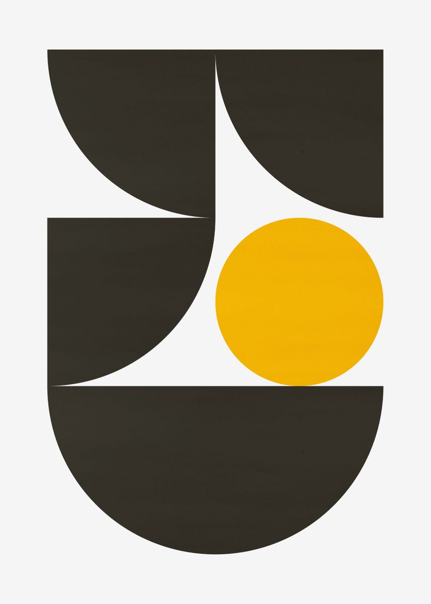 'Simple point D' Poster, picture, metal print, paint by Vitor Costa ...