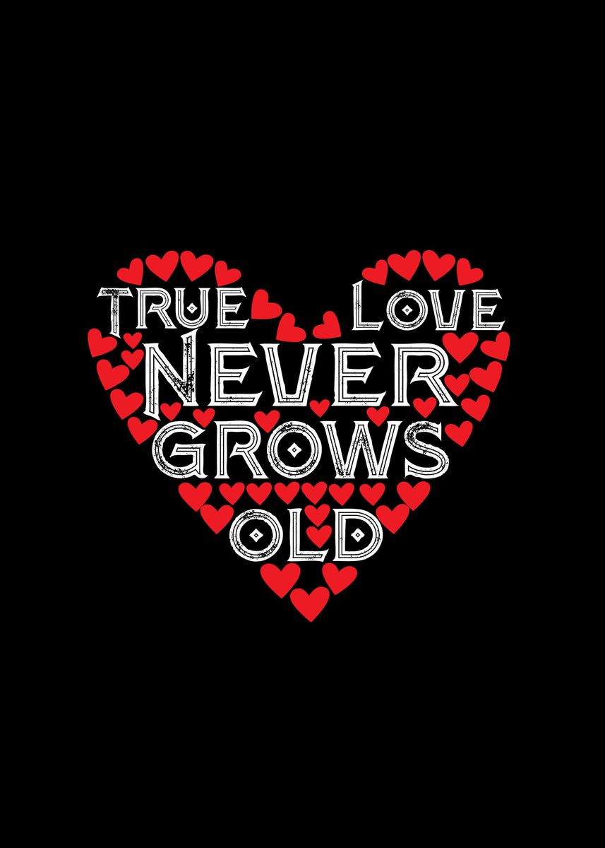 'True Love' Poster by Beone Digital | Displate