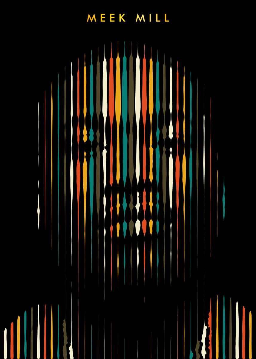 'MEEK MILL' Poster by Yusuf Dedi Wijaya | Displate