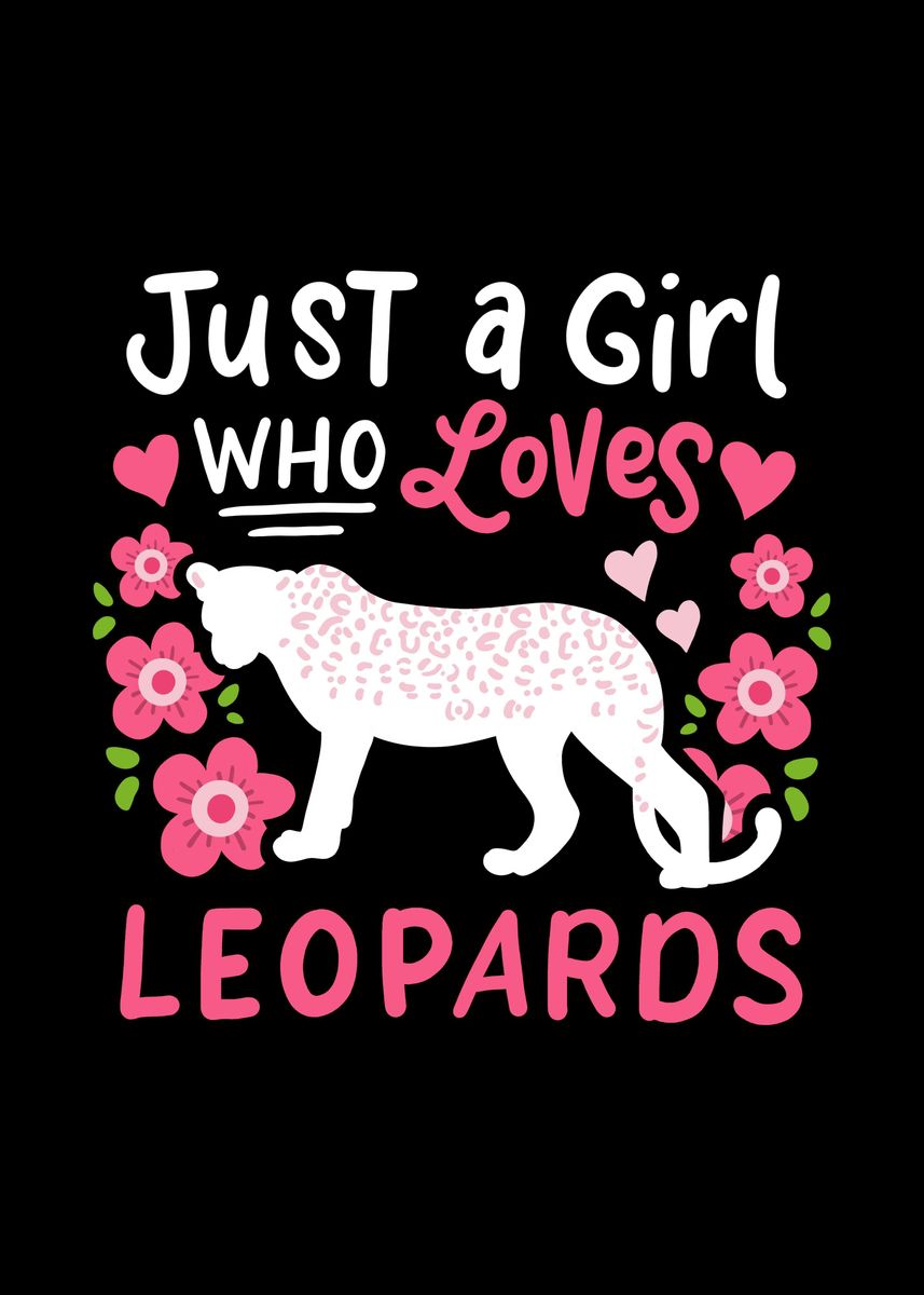 'Leopard Leopard Lover' Poster, picture, metal print, paint by Mealla ...