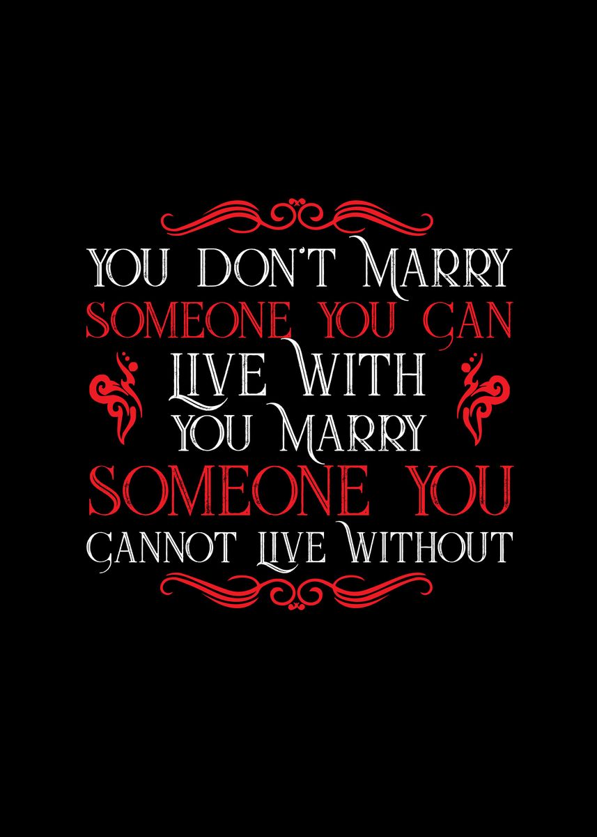 'Marry Love' Poster, picture, metal print, paint by Beone Digital ...