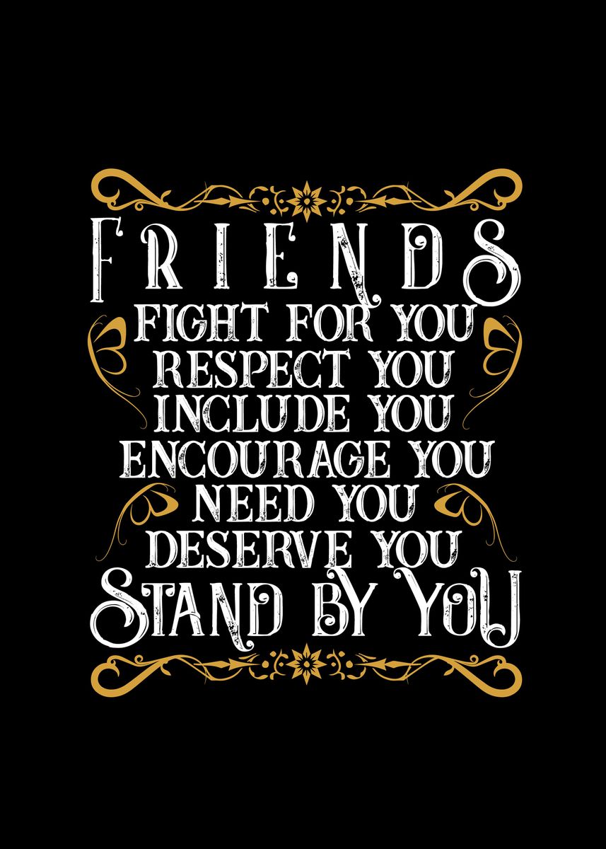 'Fight Friend' Poster, picture, metal print, paint by Beone Digital ...