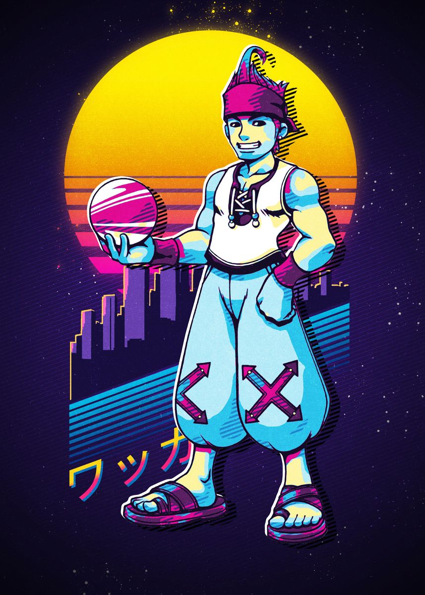 'Kingdom Hearts Wakka' Poster, picture, metal print, paint by Ze Wiss ...