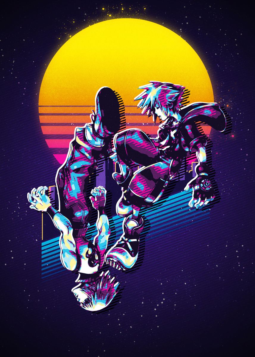 'Kingdom Hearts DDD' Poster, picture, metal print, paint by Ze Wiss ...