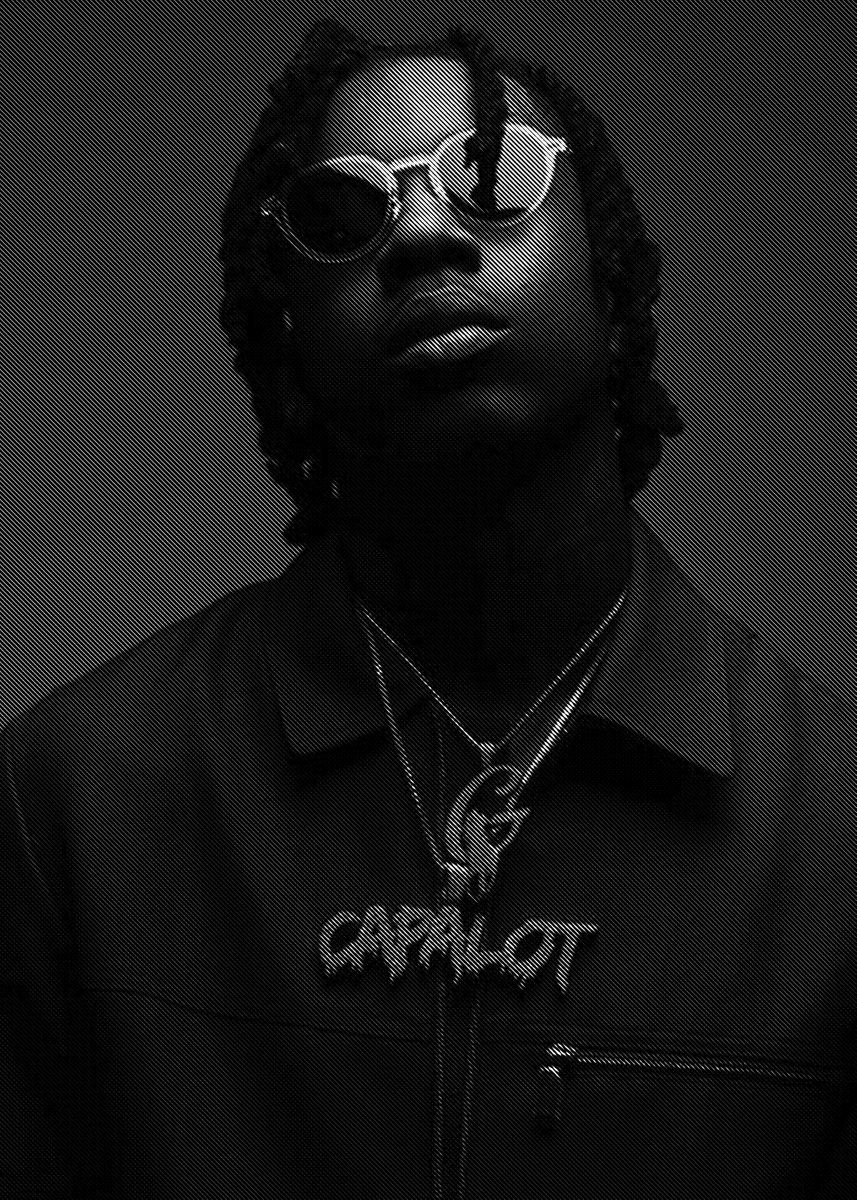 'polo g the rapper' Poster, picture, metal print, paint by Bestselling ...