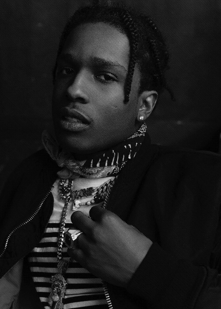 'Asap Rocky' Poster, picture, metal print, paint by Bestselling Music ...