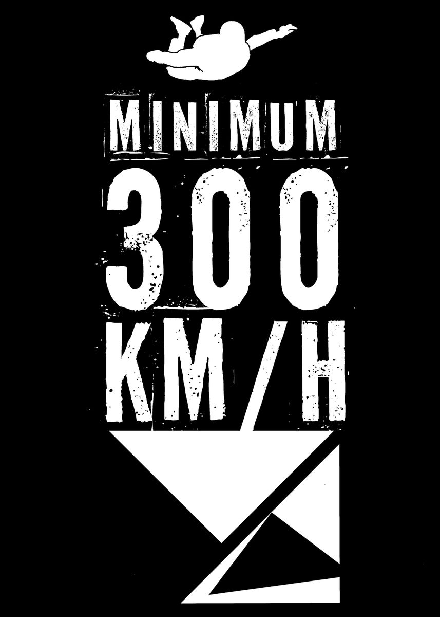 'Minimum 300 KMH' Poster, picture, metal print, paint by dr3designs ...