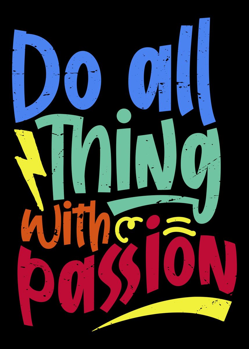 'Passion' Poster by John DonJoe | Displate