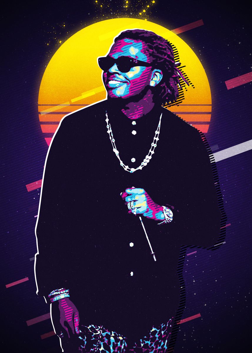 'Gunna ' Poster, picture, metal print, paint by San Creative | Displate