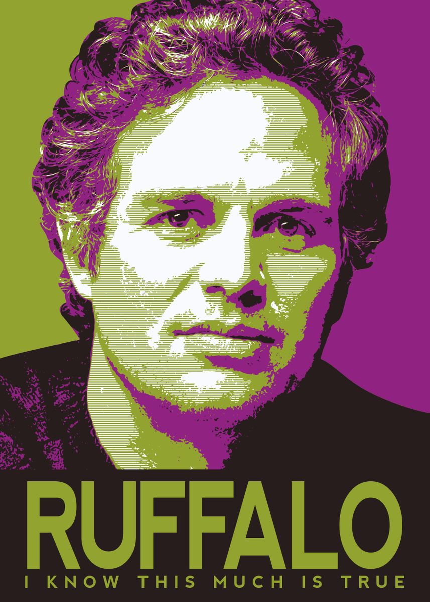 'RUFFALO' Poster by Foxtails Design | Displate