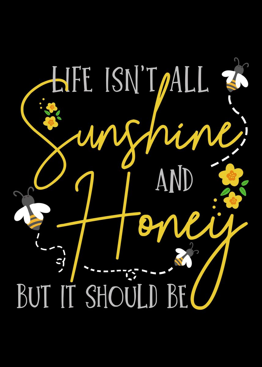 'Bee Beekeeper Beekeeping' Poster, picture, metal print, paint by ...