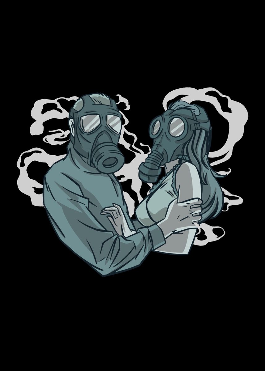 'LOVE MASK' Poster by thetshirtshop2020 | Displate