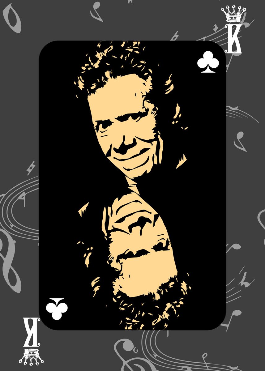 'Chick Corea' Poster, picture, metal print, paint by Petra Rommelfanger ...