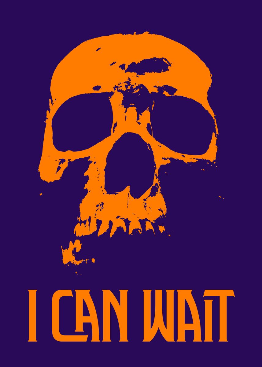 'I can wait' Poster by Petra Rommelfanger | Displate