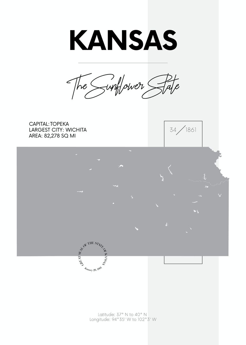 'Kansas' Poster by Conceptual Photography | Displate