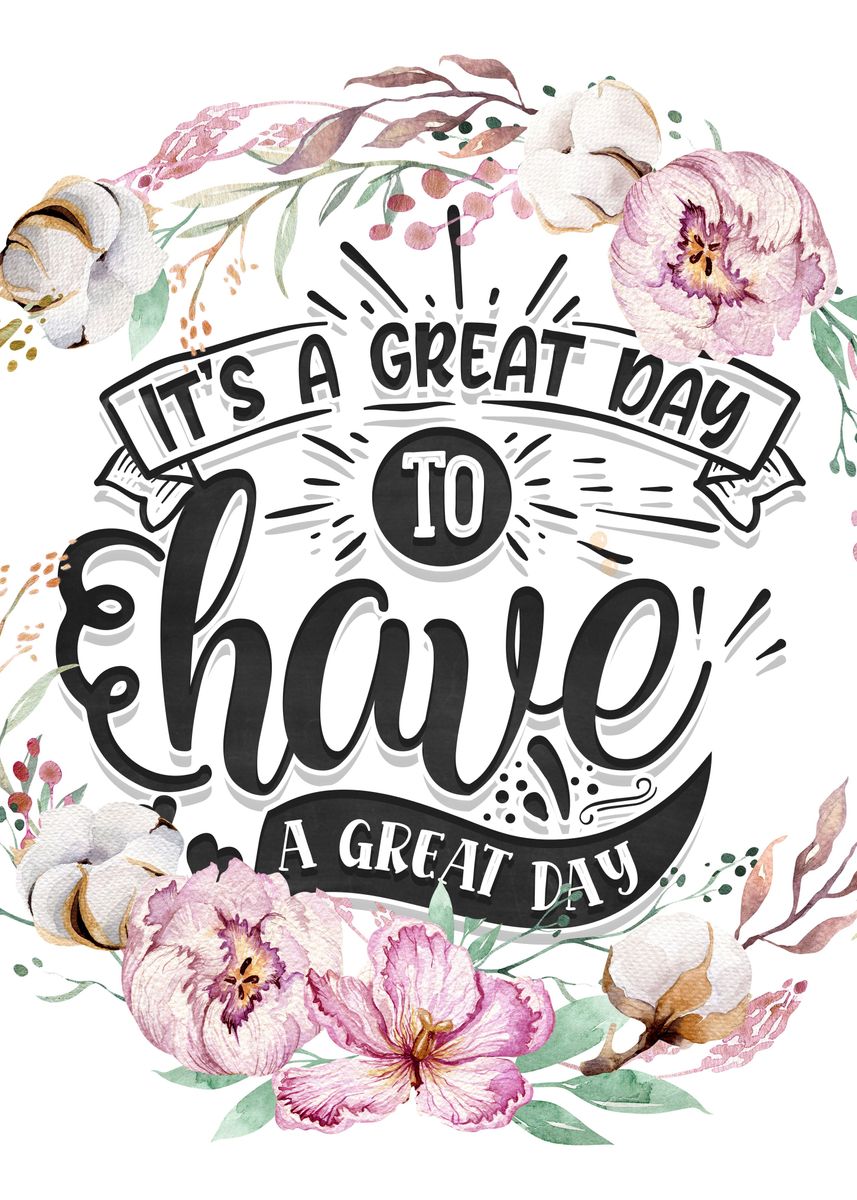 'Great day' Poster by Juliana RW | Displate